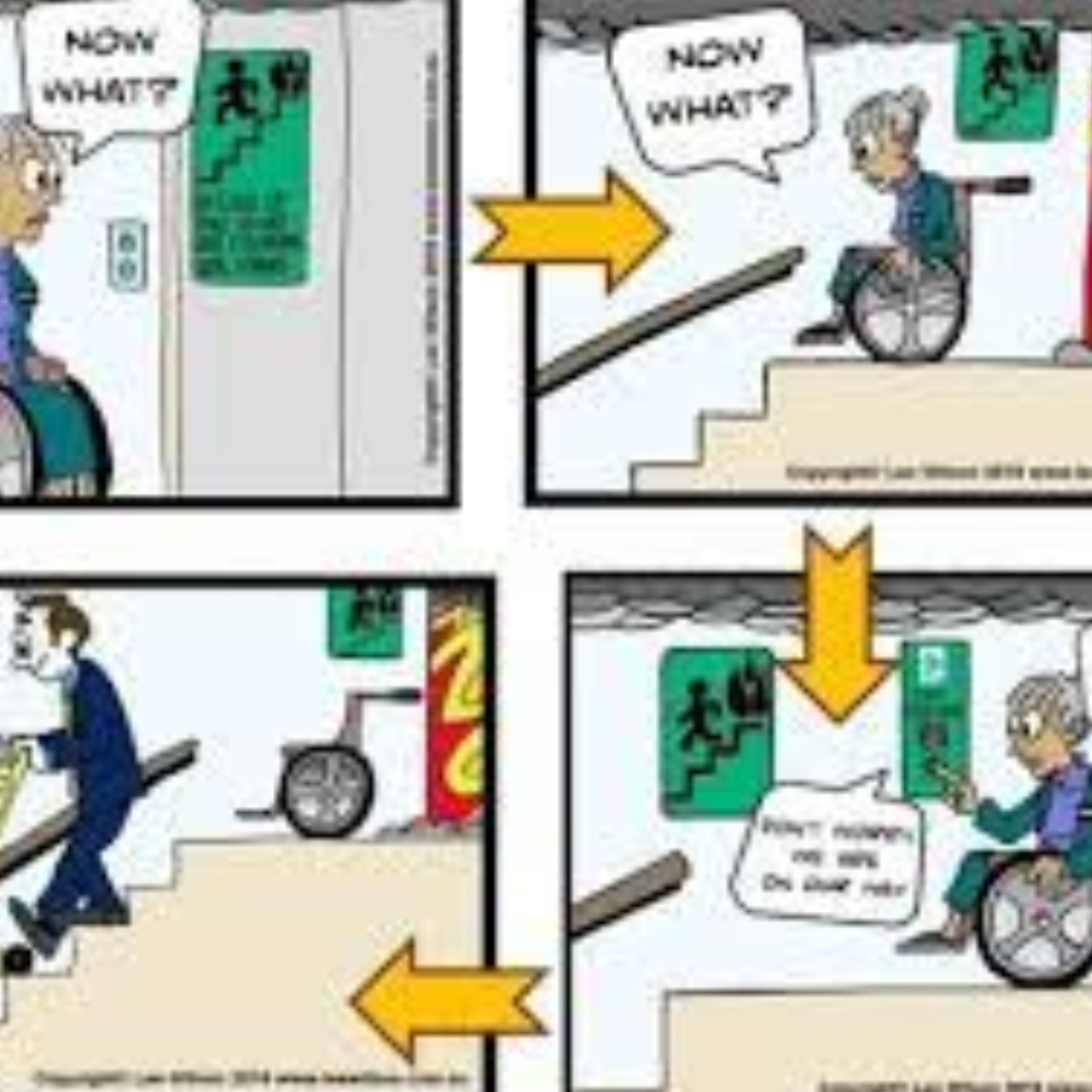 EVACUATION AND EMERGENCY MANAGEMENT CARTOONS – Inclusive Inc