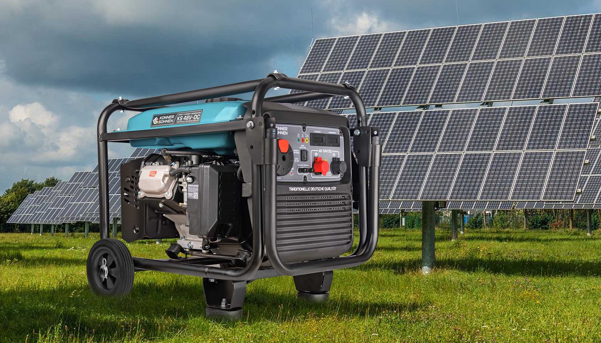 Backupkraft med en 48V DC -generator – Inclusive Inc