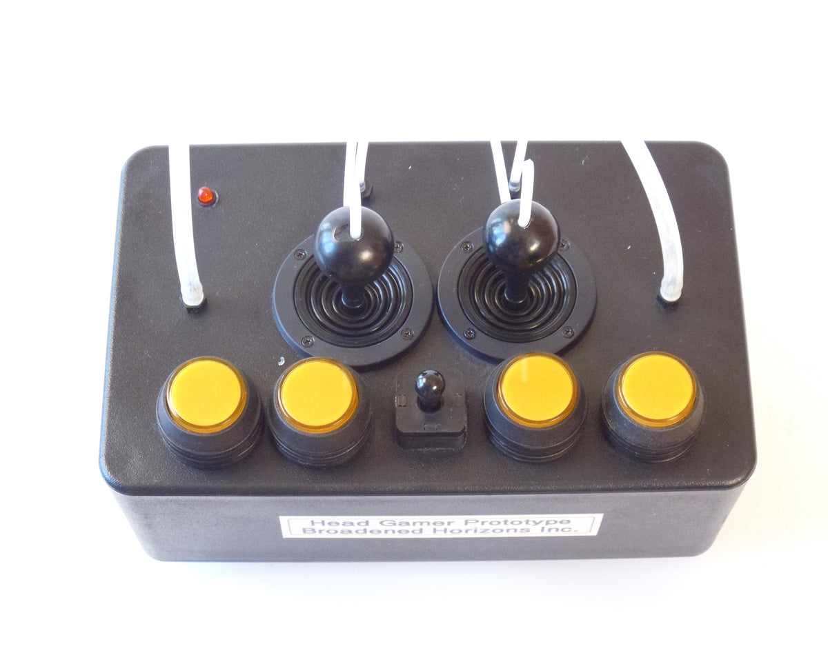 Headmaster Sip-n-Puff Mouth Joystick Videojuego y controlador de mouse ...