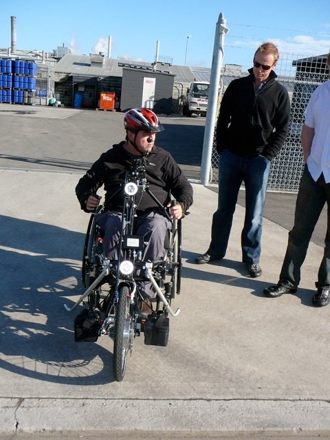 Strick Lipo Smart Quadriplegic Power-Assist Handcycle with Boost ...