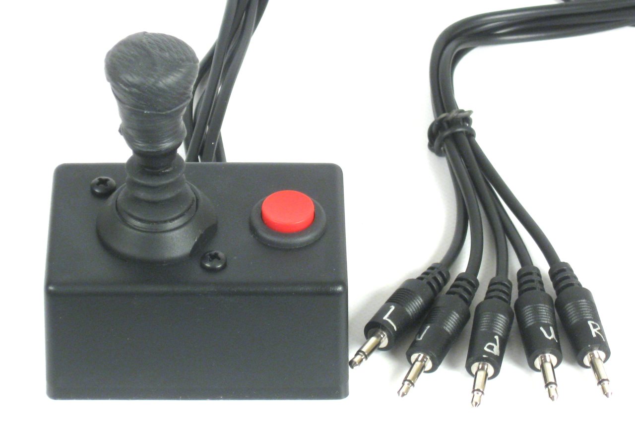 Digital 4-way Joysticks with (5) 3.5 mm plugs for Xbox Adaptive Game C ...