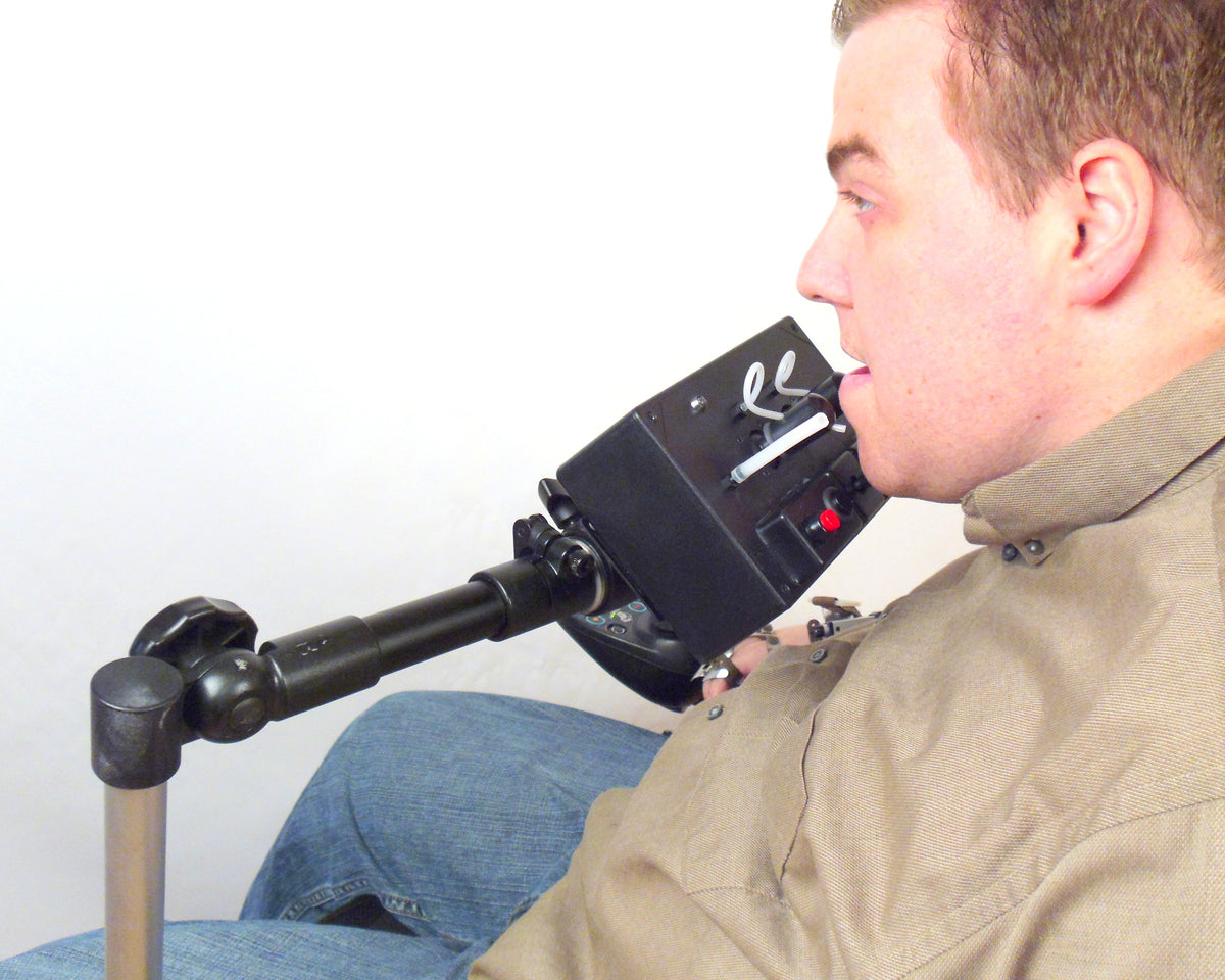 Headmaster Sip-n-Puff Mouth Joystick Videojuego y controlador de mouse ...