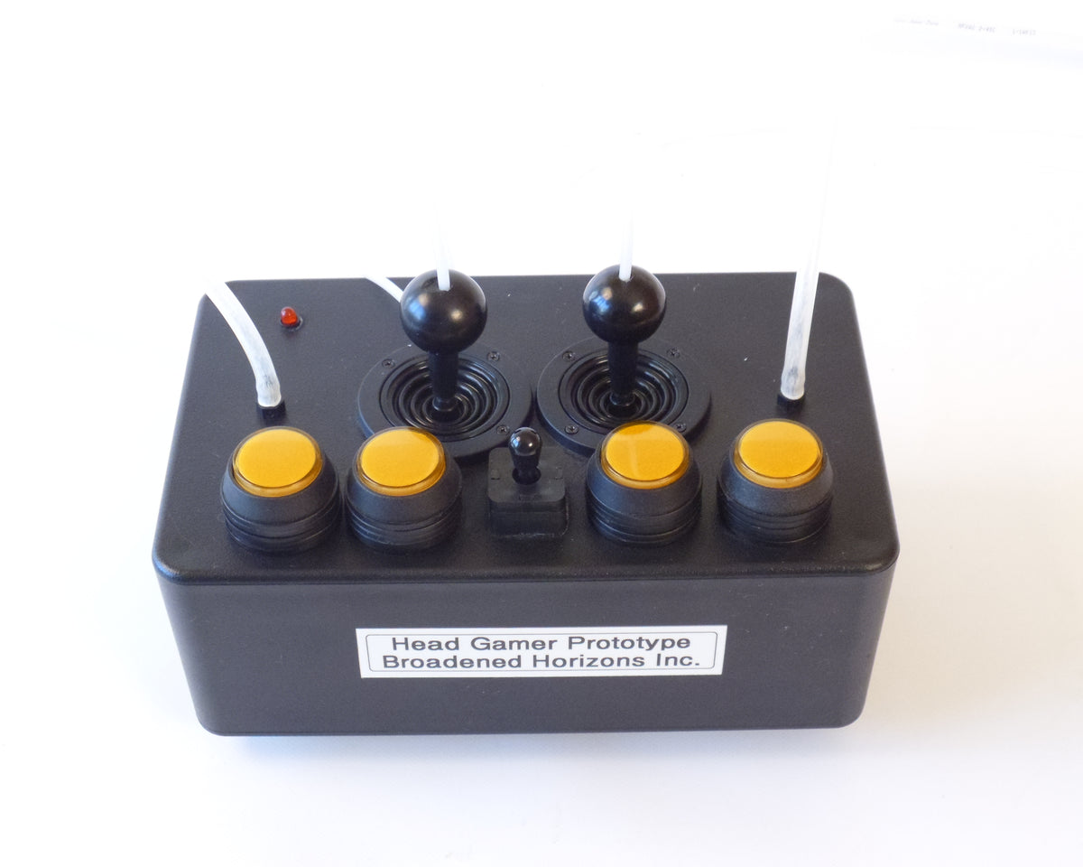 Headmaster Sip-n-Puff Mouth Joystick Videojuego y controlador de mouse ...